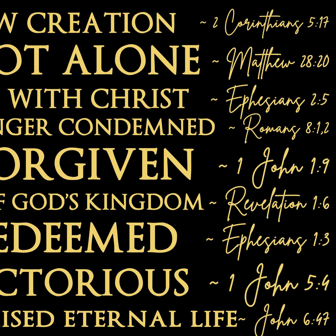 I was Created For a Purpose Christian Wall Art Bible Verse Print God's ...